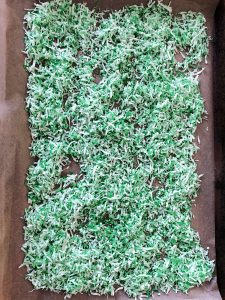 Edible Easter Grass - Easy Recipe - Ovenspiration