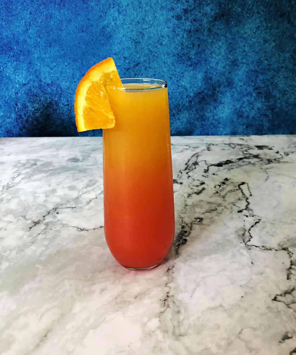 Mimosa Sunrise - a Sunrise or Sunset champagne drink - Ovenspiration