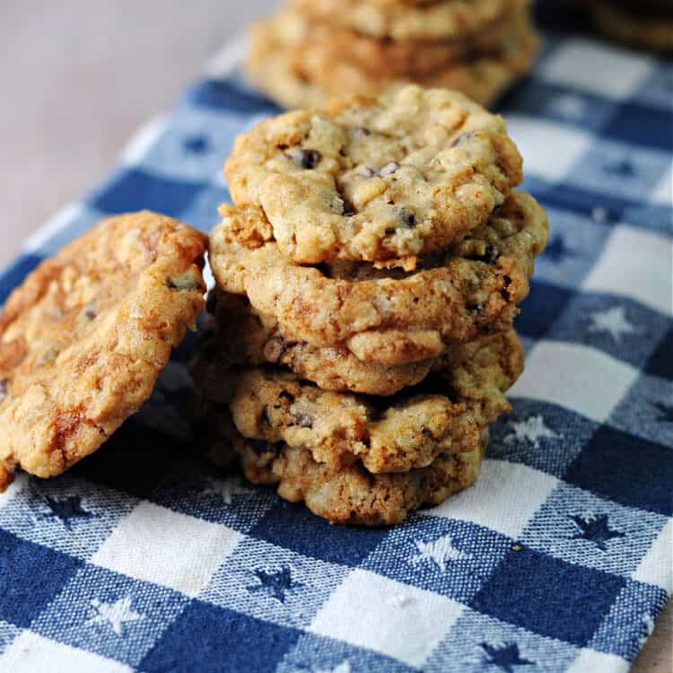Rice Krispies Chocolate Chip Cookies - Ovenspiration
