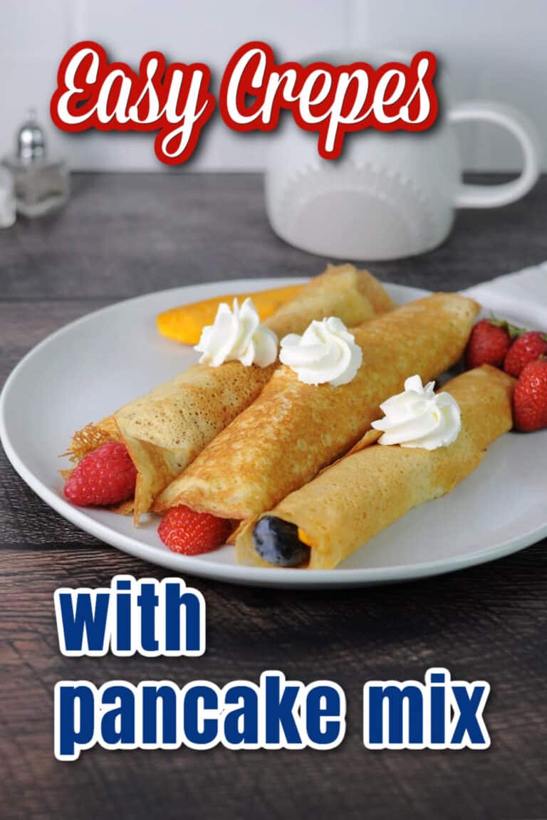 How to Make Crepes with Pancake Mix - Ovenspiration