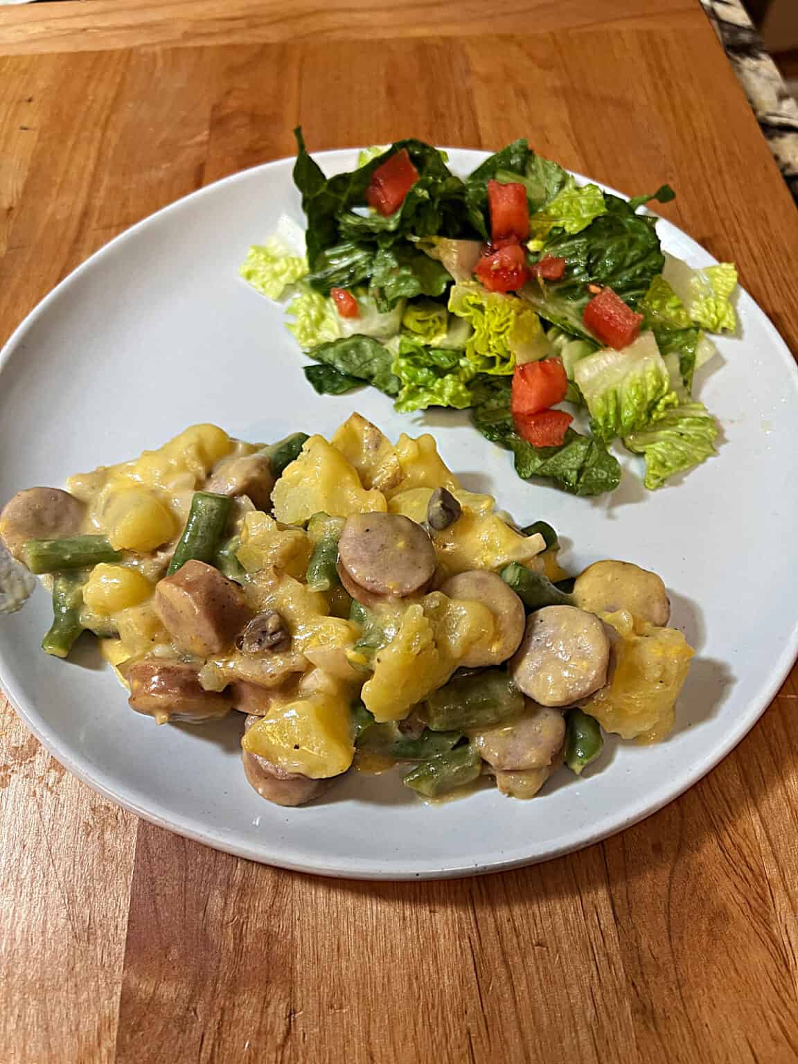 Cheesy Brat Stew - with Leftover Bratwurst - Ovenspiration