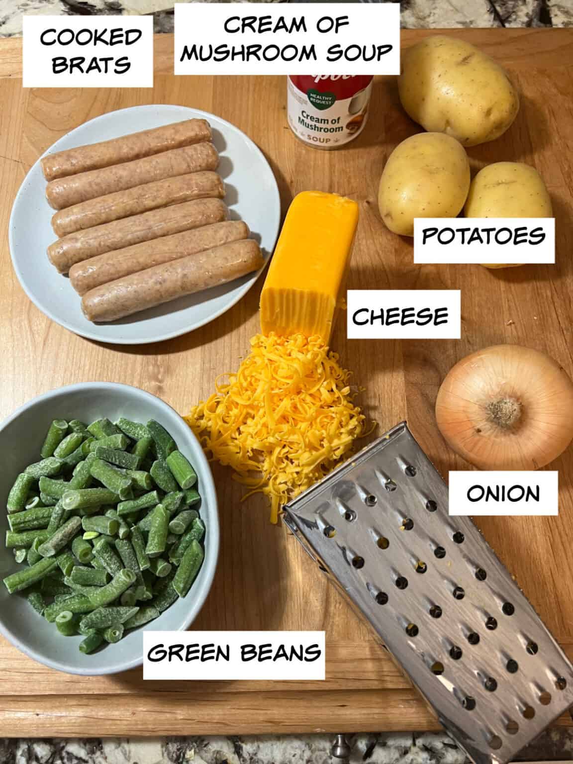 Cheesy Brat Stew - with Leftover Bratwurst - Ovenspiration