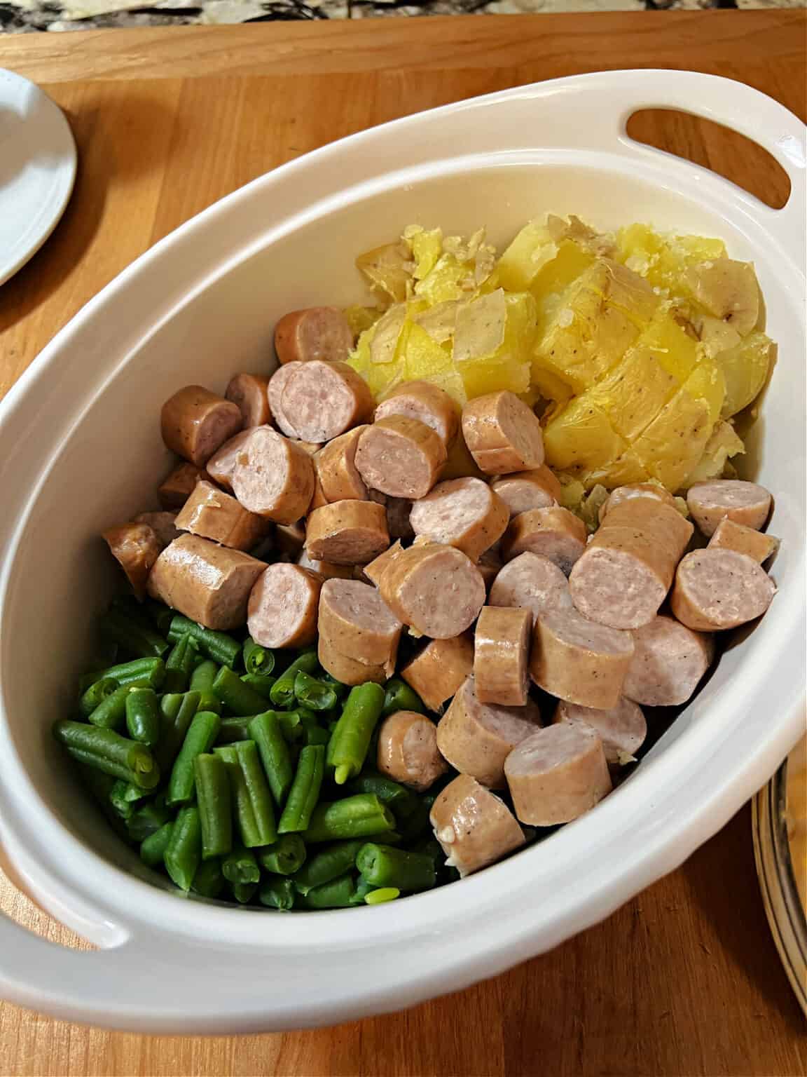 Cheesy Brat Stew - with Leftover Bratwurst - Ovenspiration