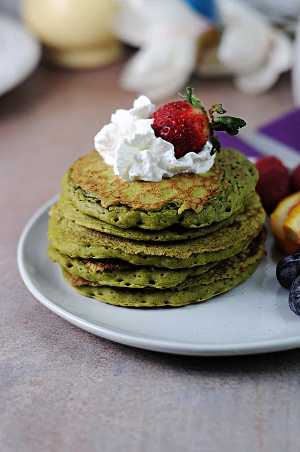 Matcha Pancakes - Ovenspiration
