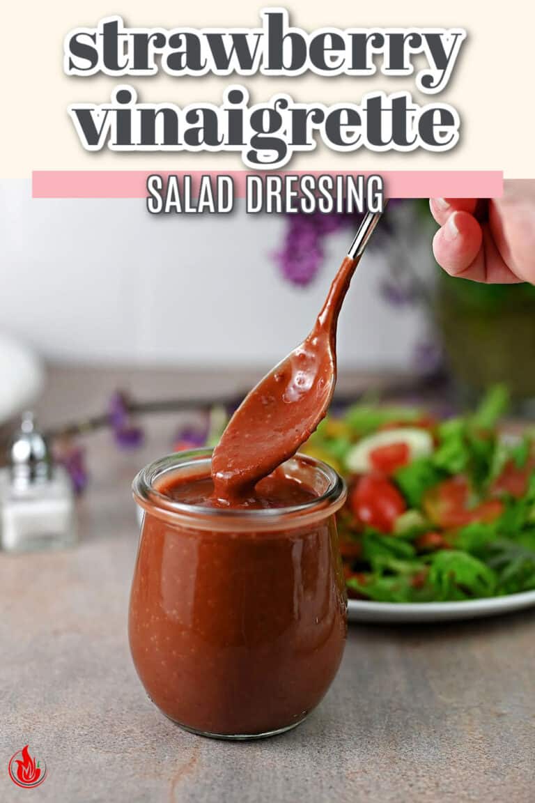Strawberry Balsamic Vinaigrette Dressing - Ovenspiration