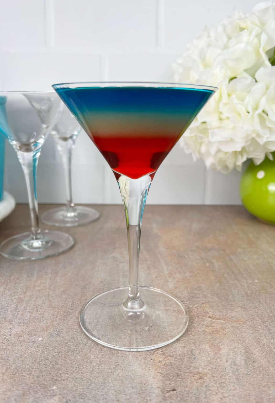 Rainbow Martini - Ovenspiration