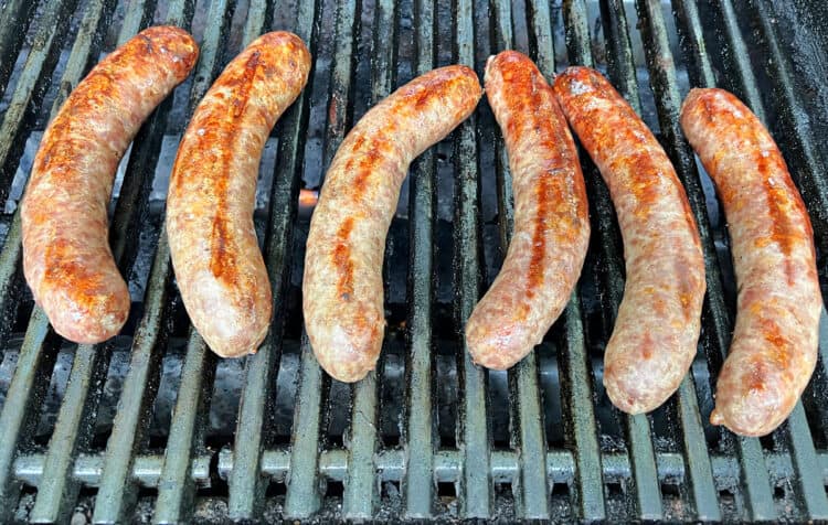 Beer Boiled Brats - Ovenspiration