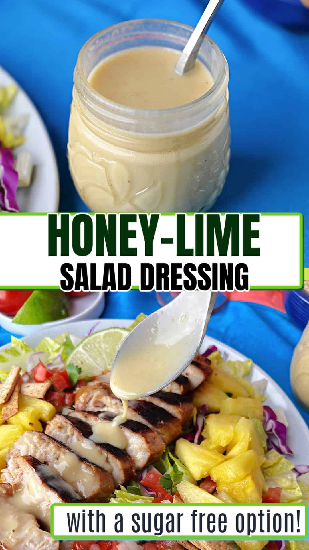 Honey Lime Salad Dressing - Ovenspiration