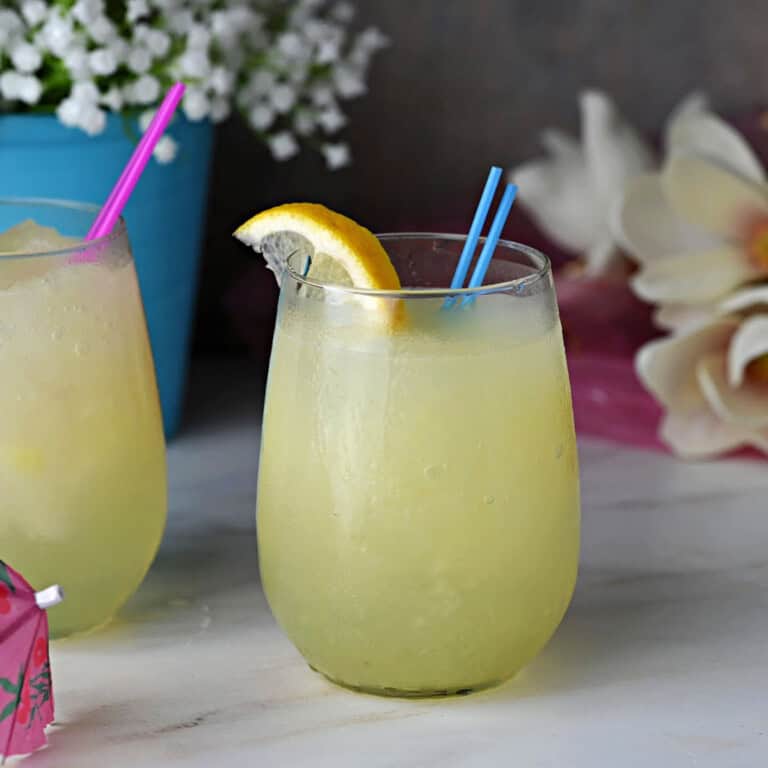 Frozen Lemonade Slush - Ovenspiration