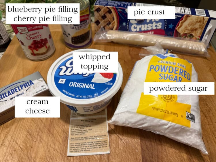 Red White and Blue Pie (Vintage Miss American Pie) - Ovenspiration